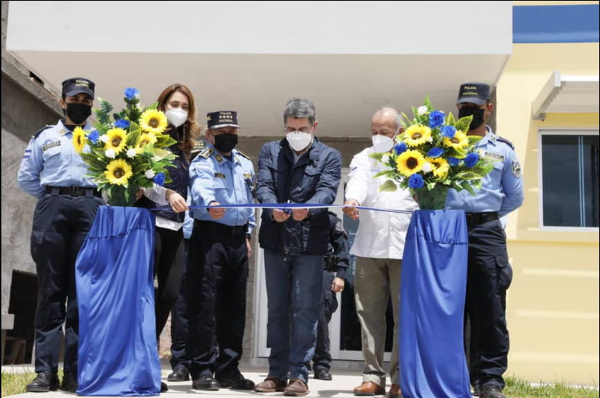 Presidente Hernández inaugura moderno edificio de la Dirección Nacional de Prevención y ...