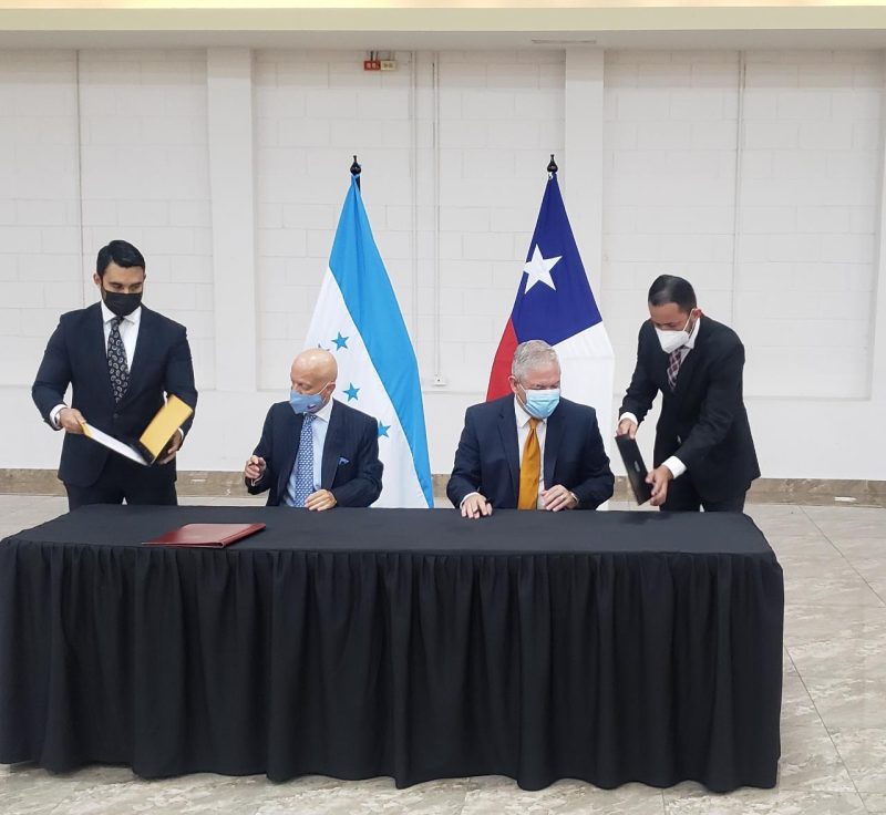 Gobierno de Chile dona $. 40 mil a Honduras, para reactivación ...